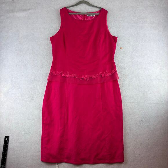Jennifer Eden | Dresses | Vintage Jennifer Eden Sleeveless Sheath Dress ...